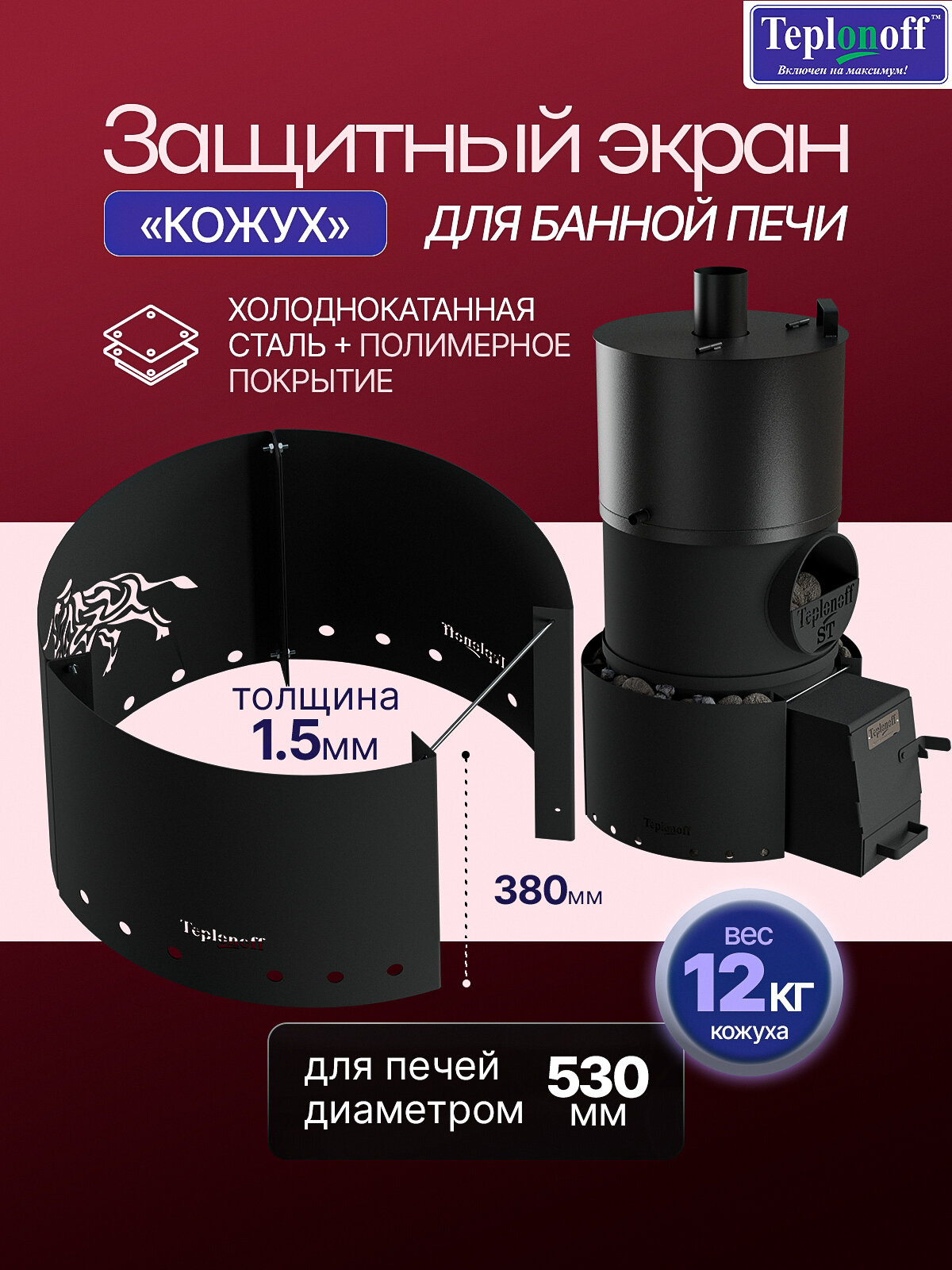 Экран (сетка для камней) для банной печи.