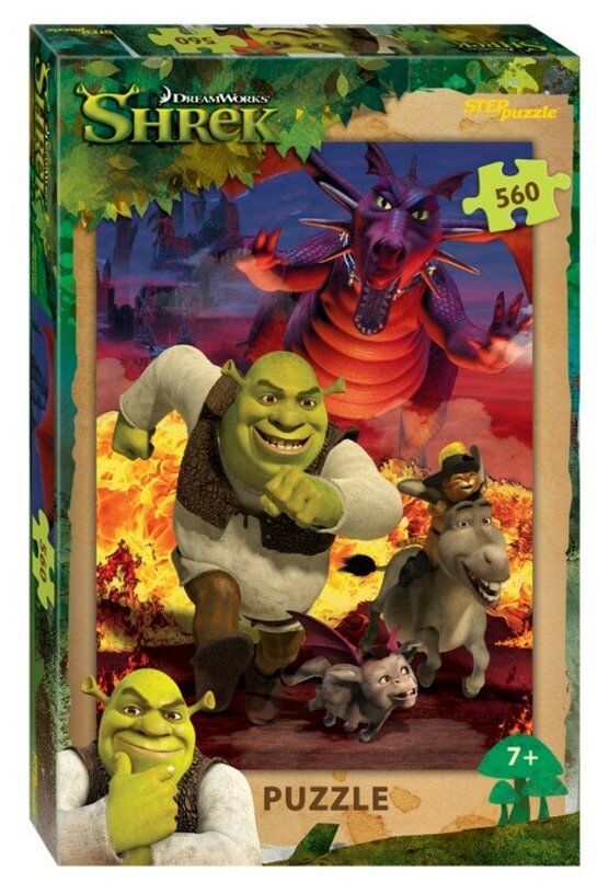 Пазл 560 эл. Shrek (DreamWorks, Мульти) арт.97080 1 шт.