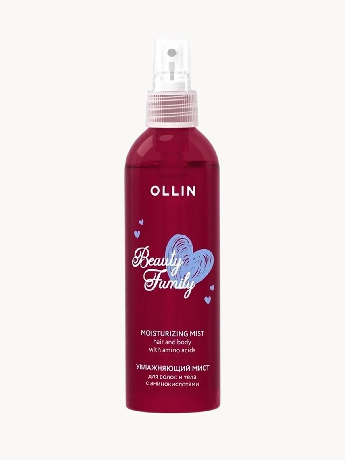 Мист-спрей для эластичности волос OLLIN Beauty Family увлажняющий 120 мл