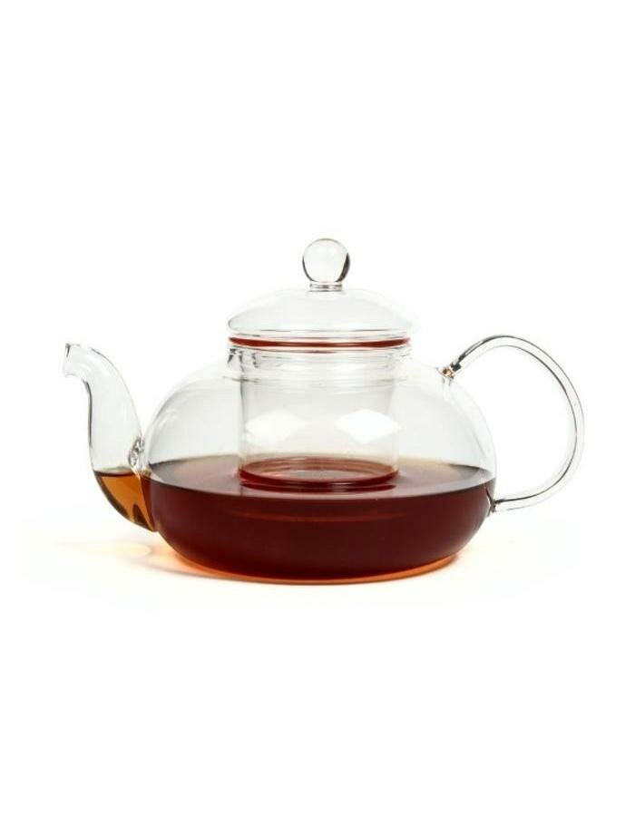 Чайник из жаропрочного стекла 900 мл. "Смородина"