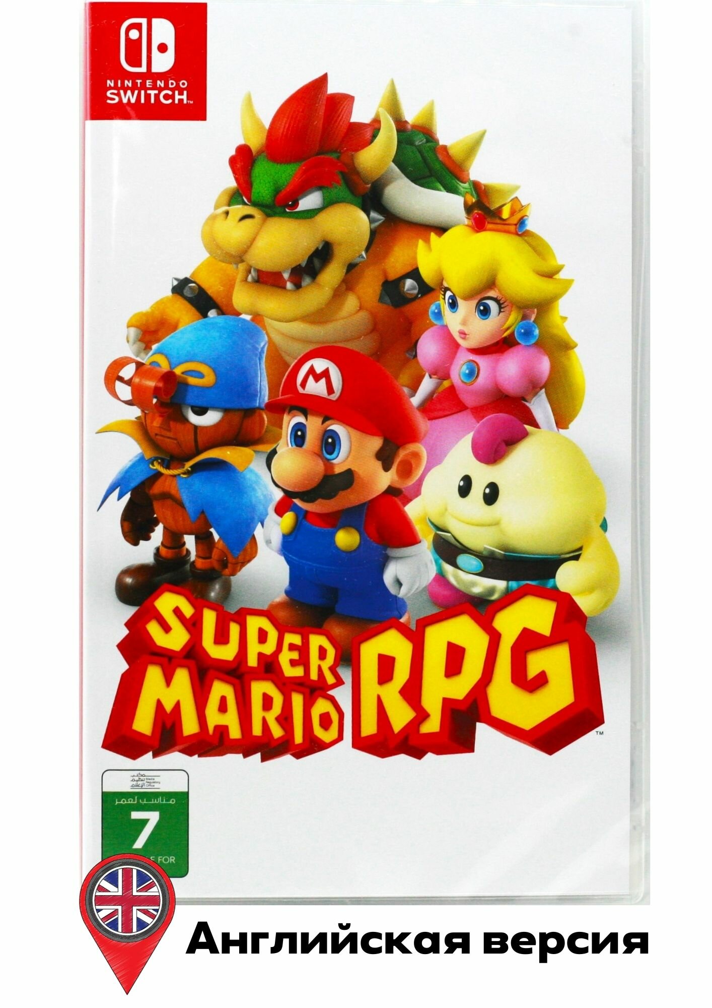 Игра Super Mario RPG Nintendo Switch (Картридж) Английская версия