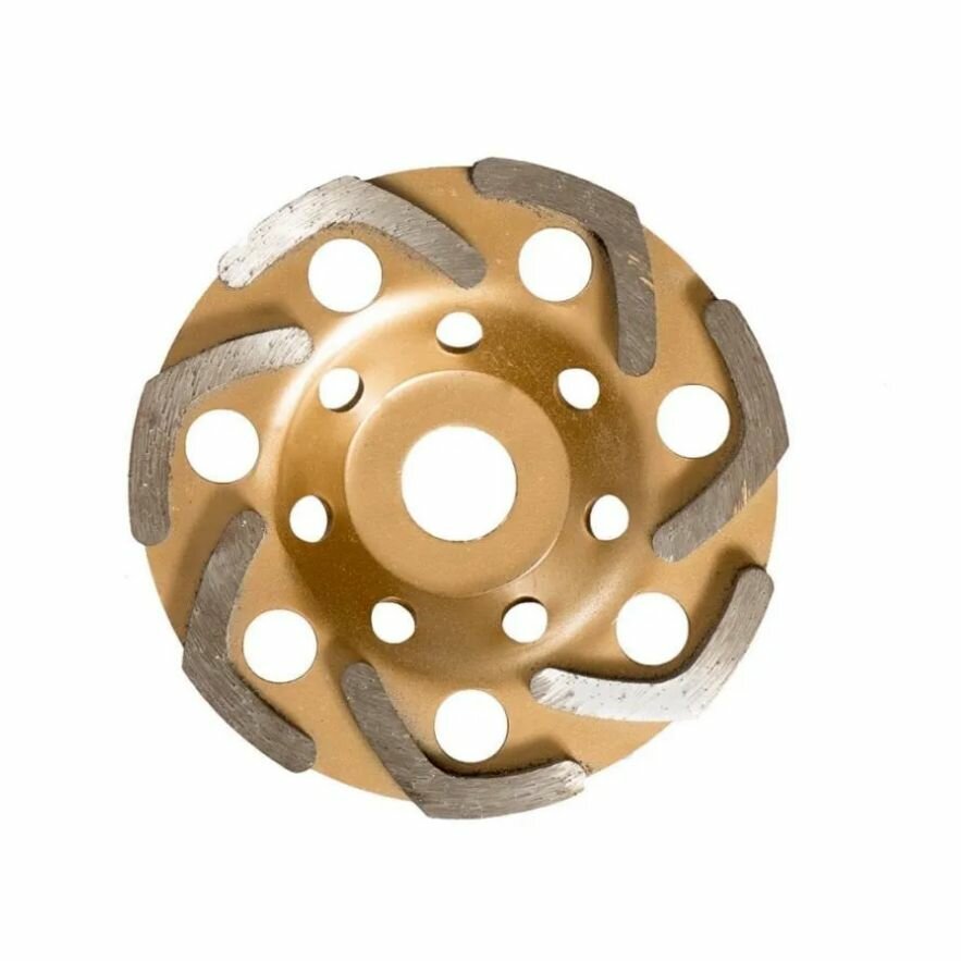 Чашка алмазная шлифовальная 125 мм 22,2 бетон однорядная (бумеранг)