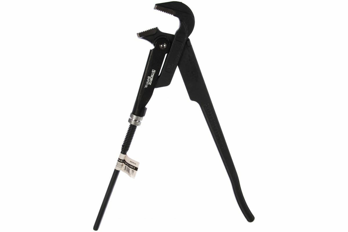 Трубный рычажный ключ Thorvik BNPW15L №2 тип F 90° губок, 400 мм длина, CrV рабочая часть, ширина захвата 50 мм