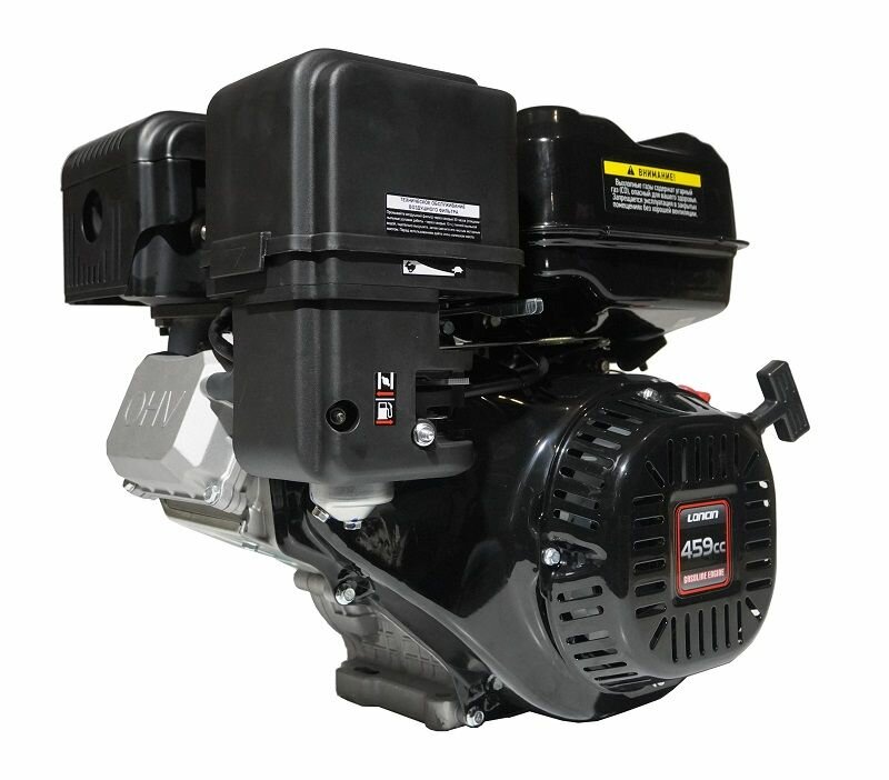 Двигатель Loncin LC192F (I type) 0,6А 7 л. с. ( горизонтальный вал, 25.4) — фото 1