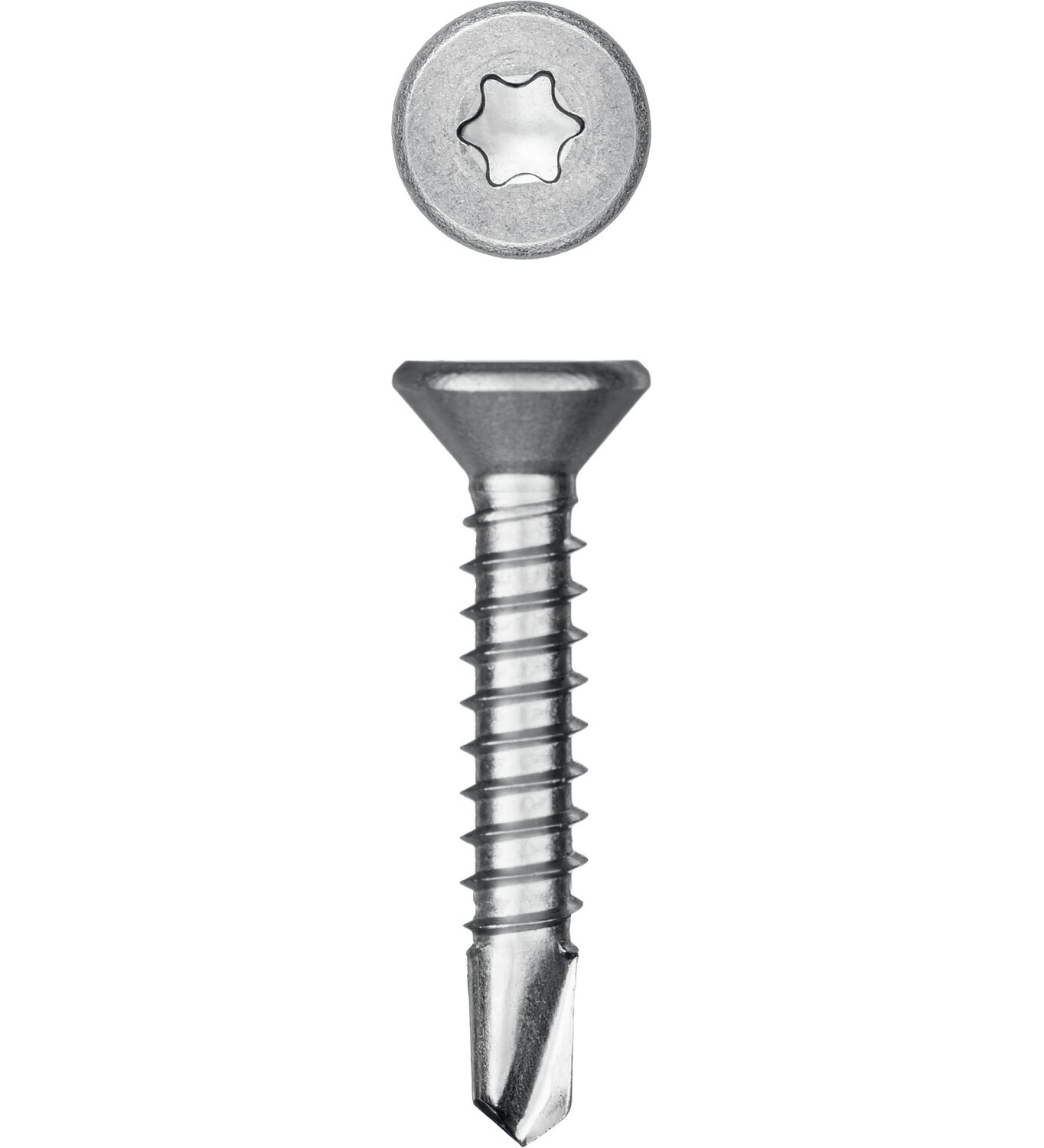 KRAFTOOL DS-C, 25 х 4.2 мм, А2, сверло, потайная головка, ТХ20, 400 шт, саморез нержавеющий (300932-42-025)