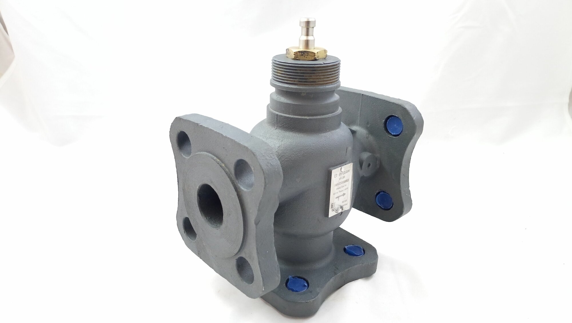 Ridan 065Z3358R2 - Клапан Ридан VF-3R PN16 DN32 kvs16 (новый корпус, квадратные фланцы)