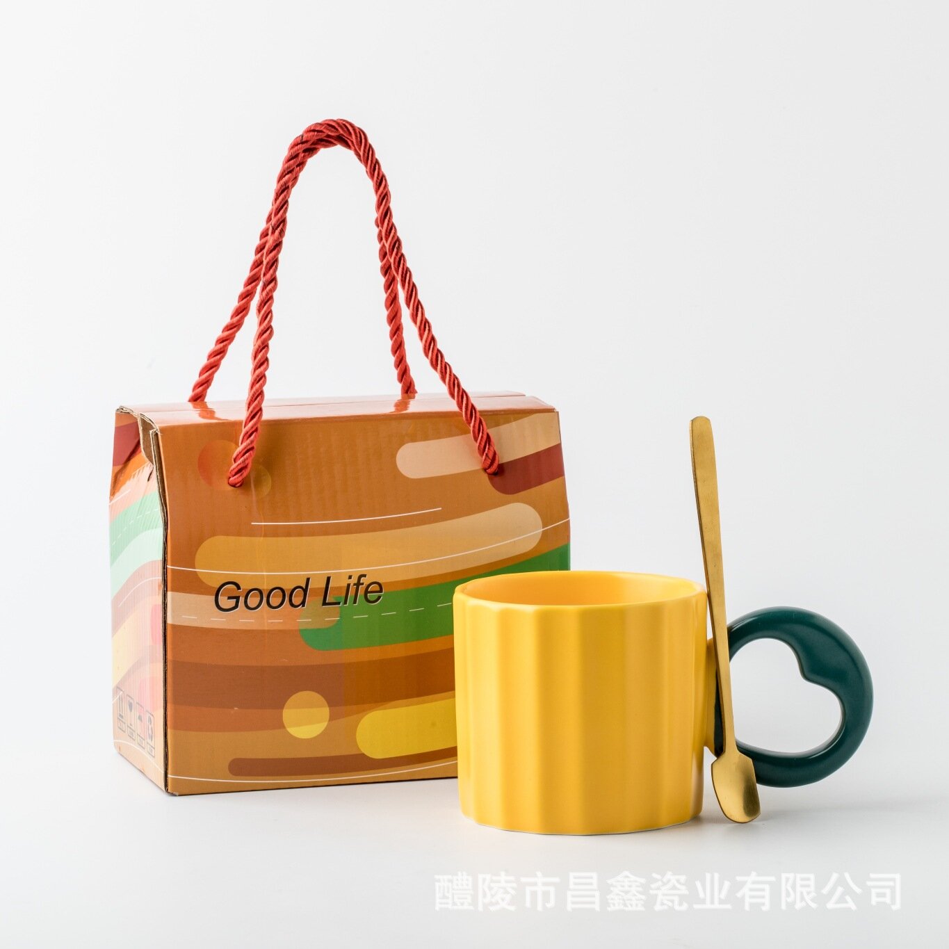 Корпоративные подарки от фабрики, высококачественная креативная кружка из керамики, новогодняя чашка для завтрака, чашка, меняющая цвет