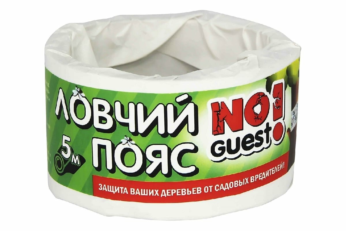 NoGuest ловчий пояс для деревьев от садовых вредителей 5 м СЗ.060042 монтажный набор