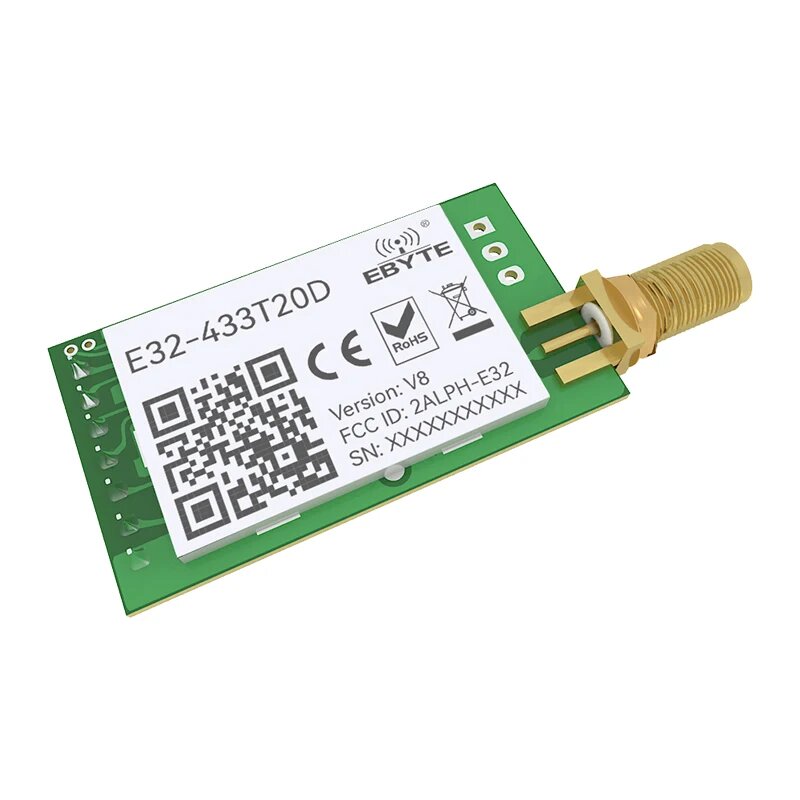 LoRA UART RF модуль 433МГц E32-433T20D V8 — фото 1