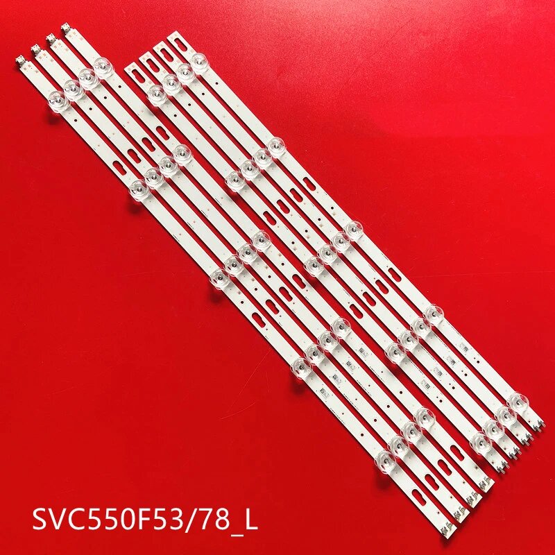 Светодиодная подсветка для UE55AU7000U, 16pcs FOR 2 TV