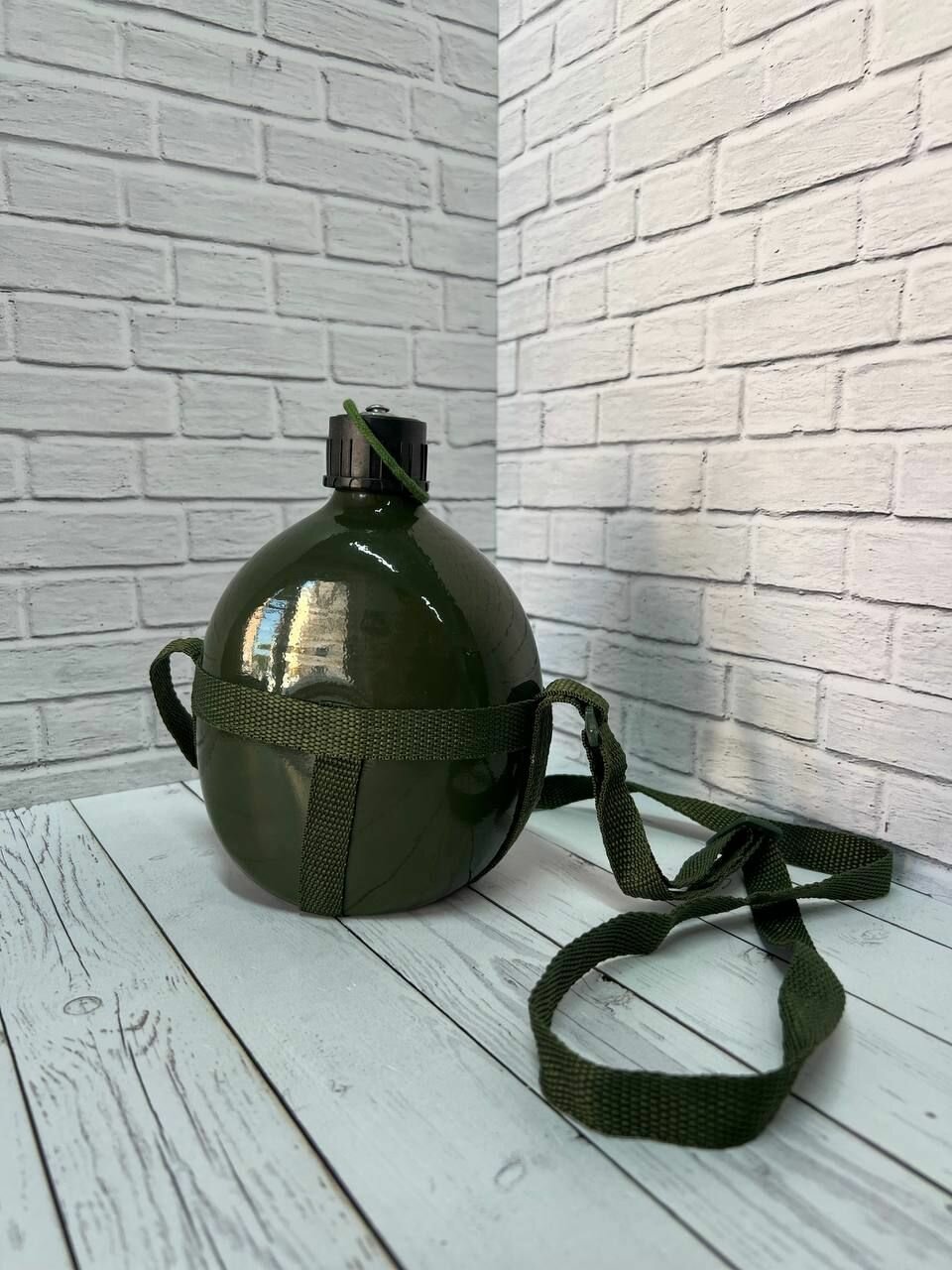 Фляга армейская олива