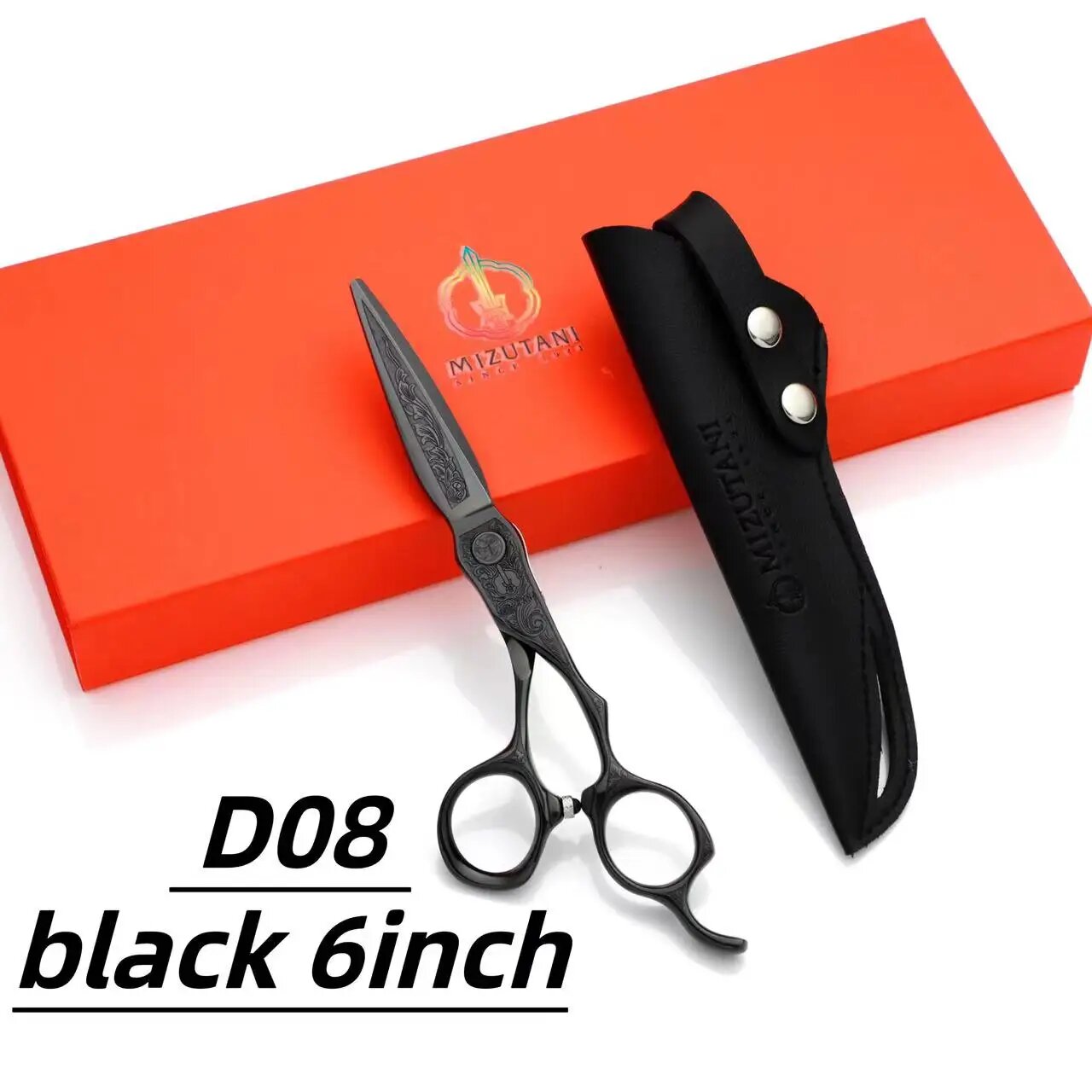 Ножницы Mizutani D08 black 6inch