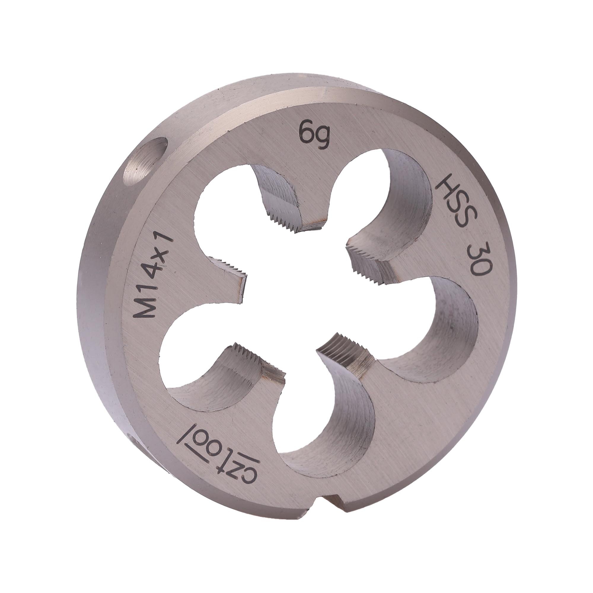 Плашка М14х1,0 DINEN22568 HSS 6g 38х10мм Bucovice(CzTool) 240143