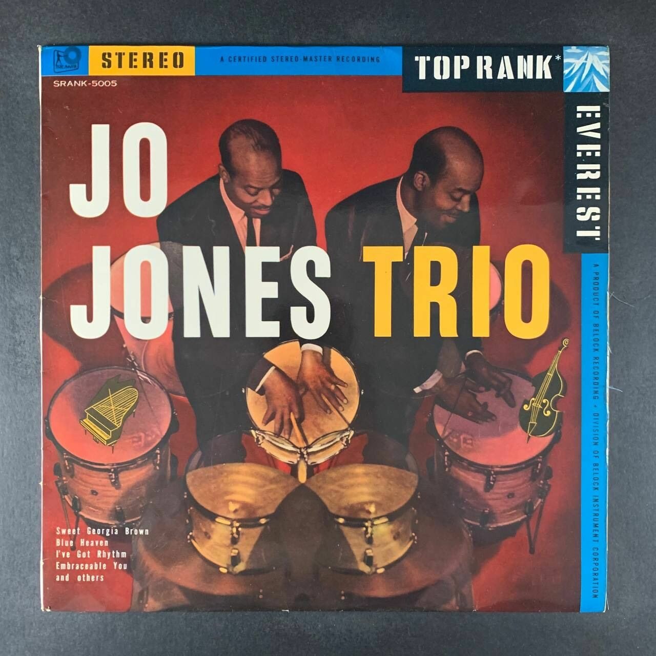 Jo Jones Trio - Jo Jones Trio (Виниловая пластинка, первое японское издание)