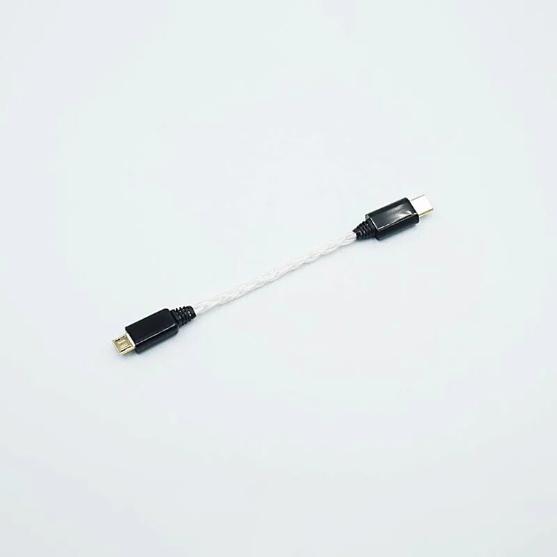 Кабель Type-C to Micro USB 8-жильный, Straight plug