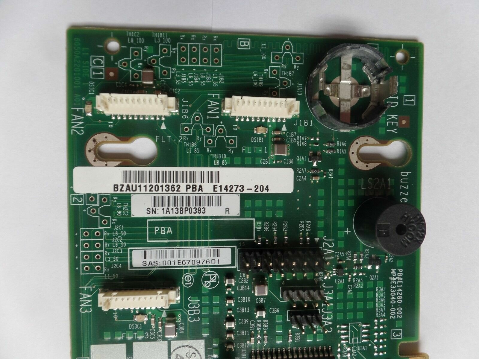 Плата объединительная INTEL FALSASMP2 for SR1625 SAS Raid Midplane Board с RAID-контроллером E14273-204