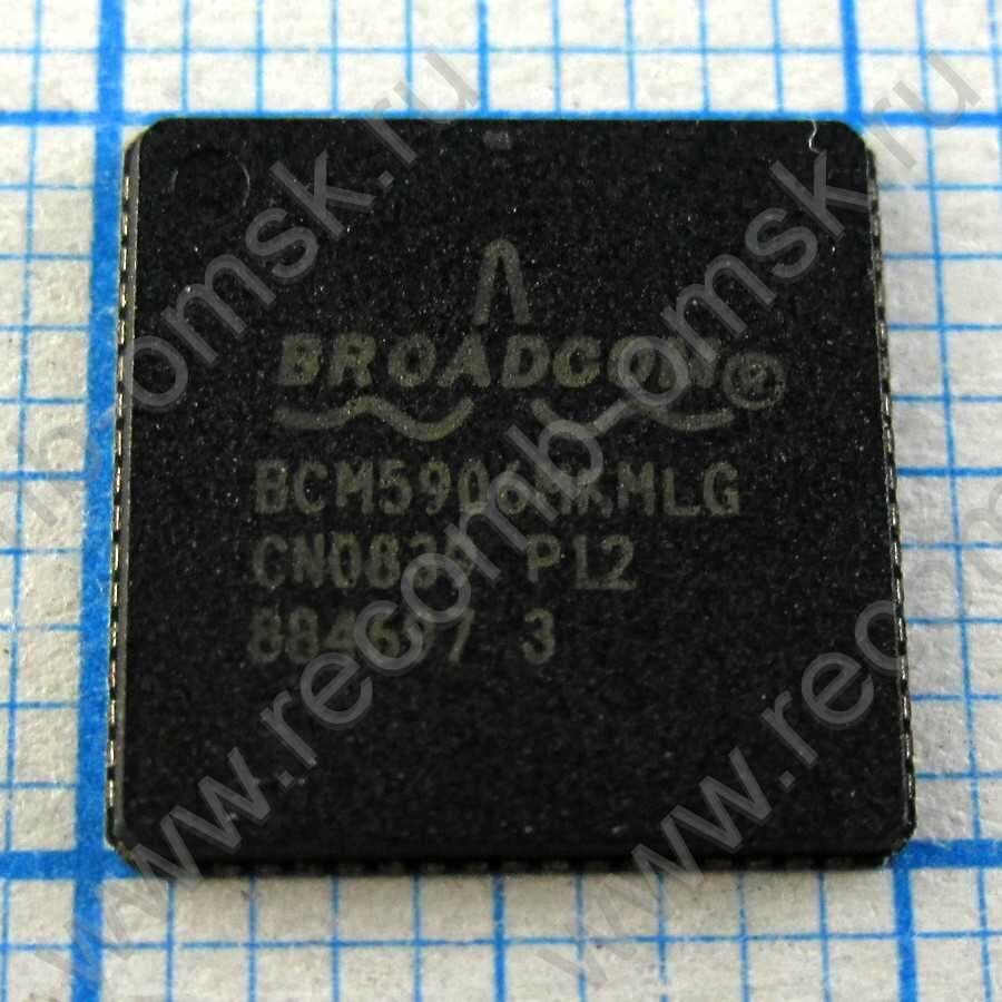 BCM5906 BCM5906MKMLG - PCIe x1 10/100 Ethernet контроллер