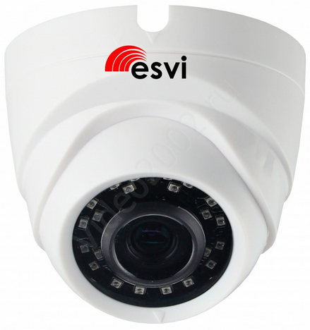 EVL-DL-H11B купольная 4 в 1 видеокамера, 720p, f=2.8мм