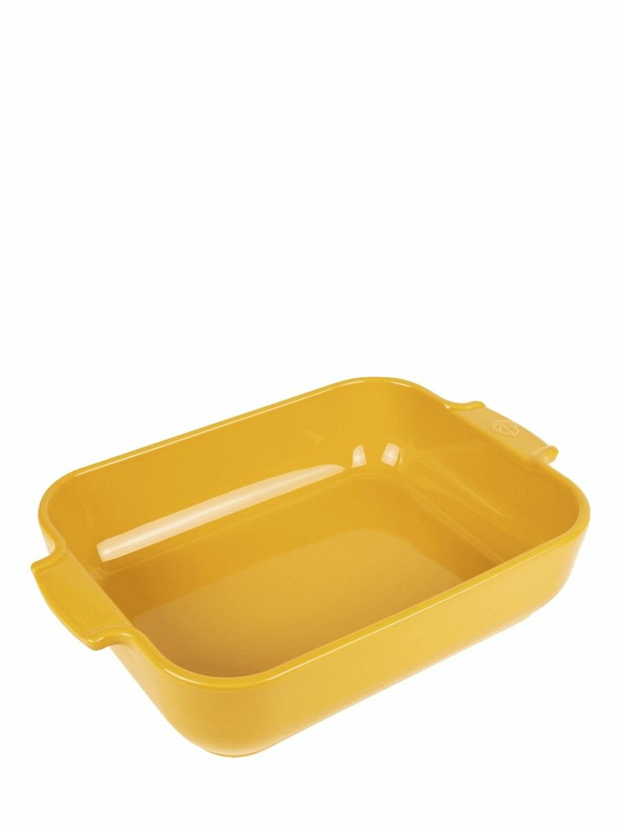 Форма для запекания прямоугольная Peugeot Saffron Yellow (5.2 л), 40х25.7х7.5 см, желтая