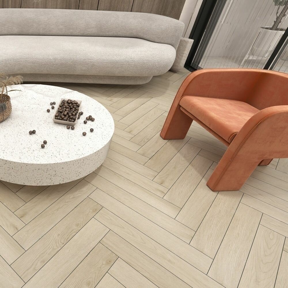 Ламинат Alpine Floor Herringbone 12 ёлка LF105-02 Дуб Сардиния (600х100х12), 1,32 м2
