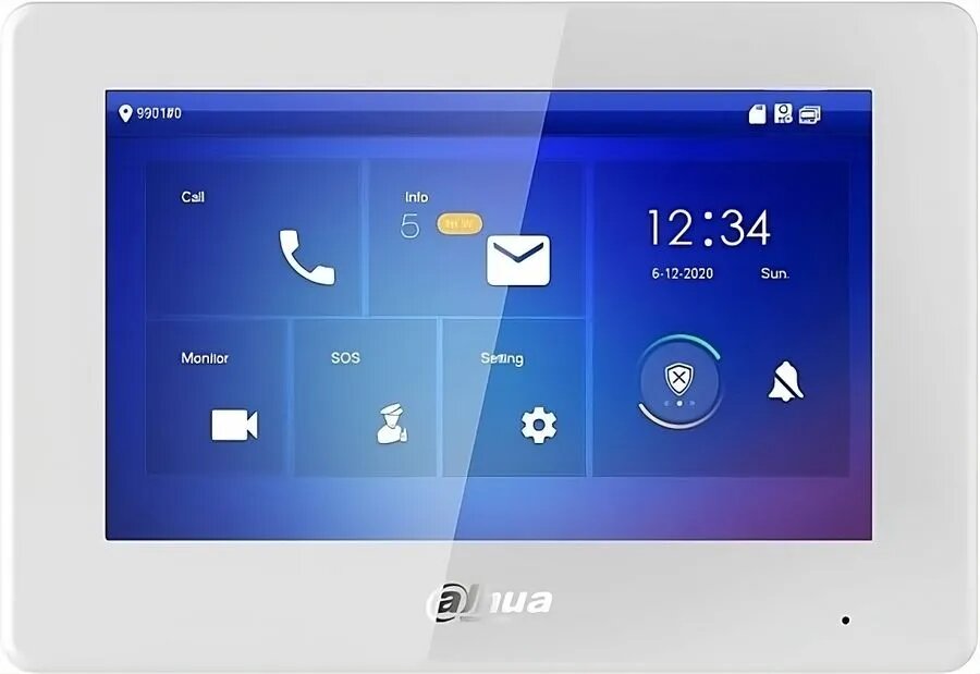 Видеодомофон Dahua DHI-VTH5421HB-W, белый