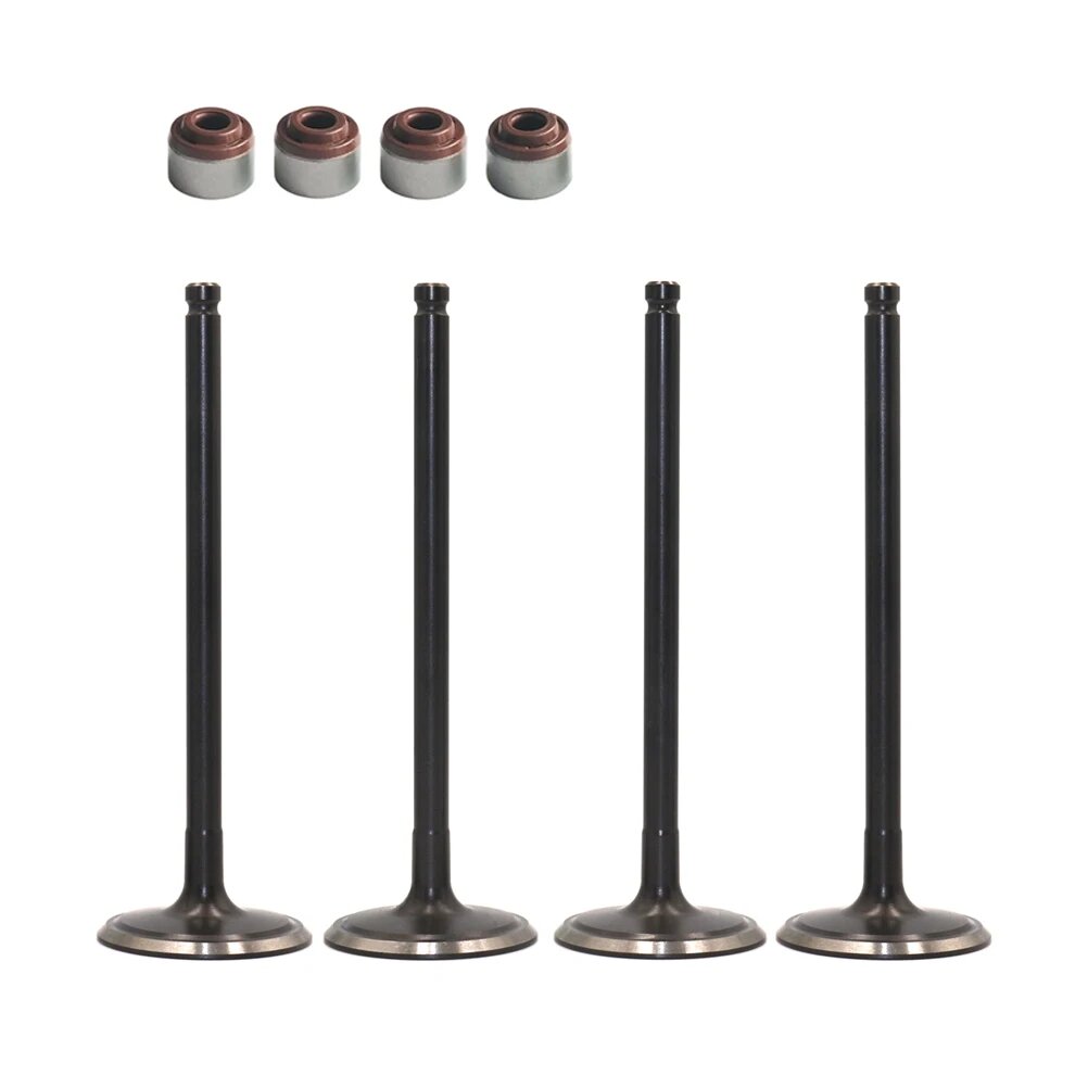 Для Kawasaki Brute Force 750 KVF 750 2005-2023 BRUTE FORCE 650 KVF650 2005-2013, детали двигателя, комплект уплотнений штока впускного и выпускного клапана 4pcs Intake Valve