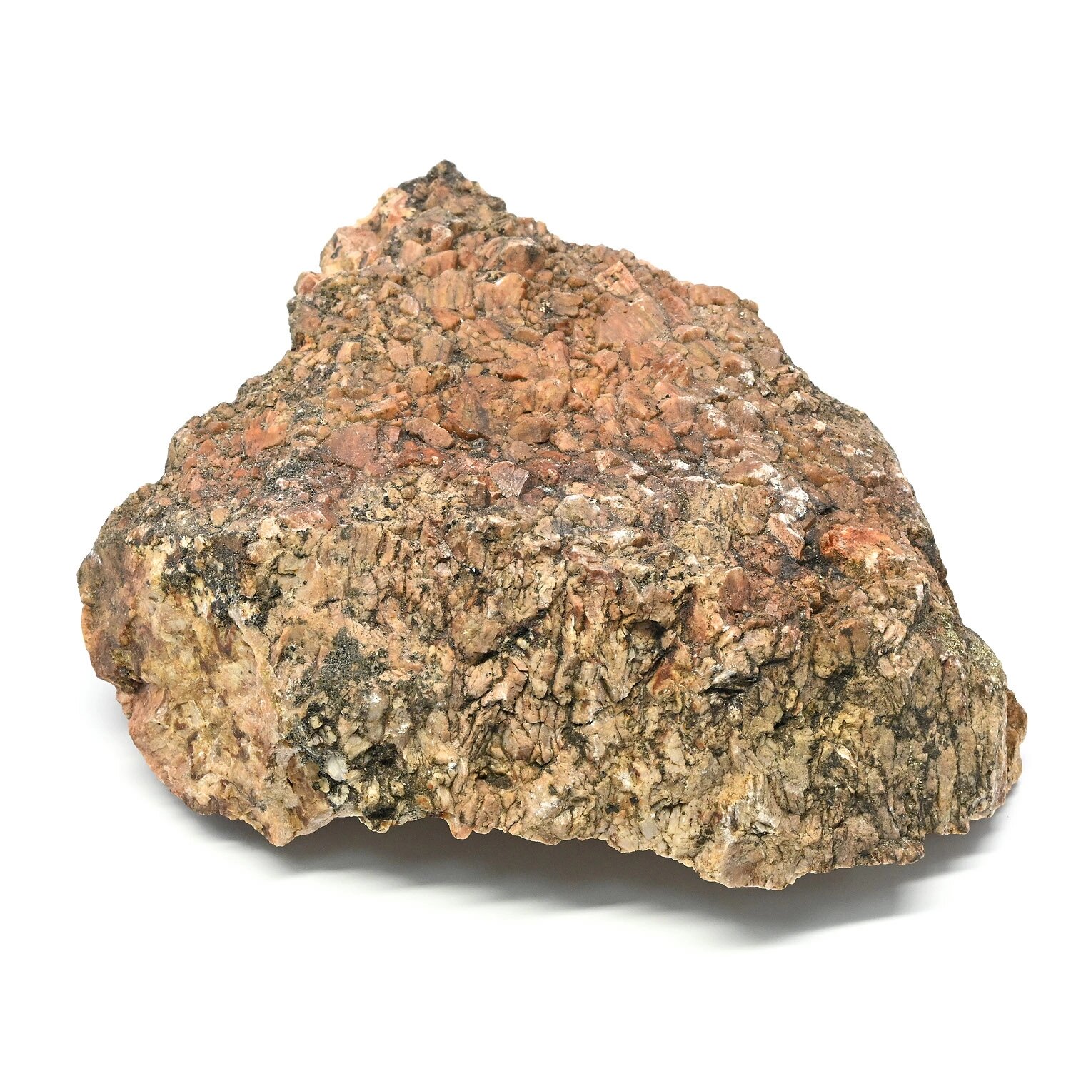 Кристаллы кальцита на полевом шпате 139*114*49мм 749г .