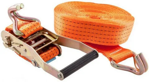 Ремень стяжной с крюками 4,0/8т 20м ПКФ сварком