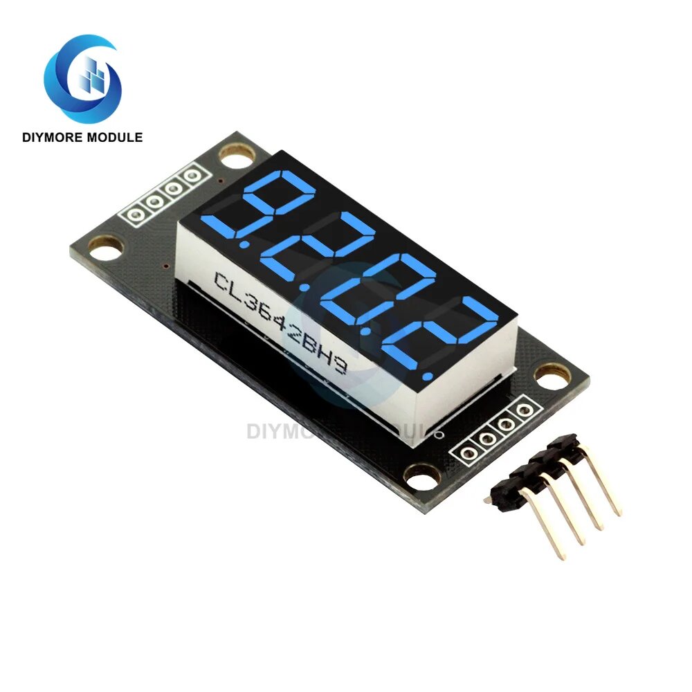 Diymore TM1637 LED Module 4-разрядный дисплей Blue