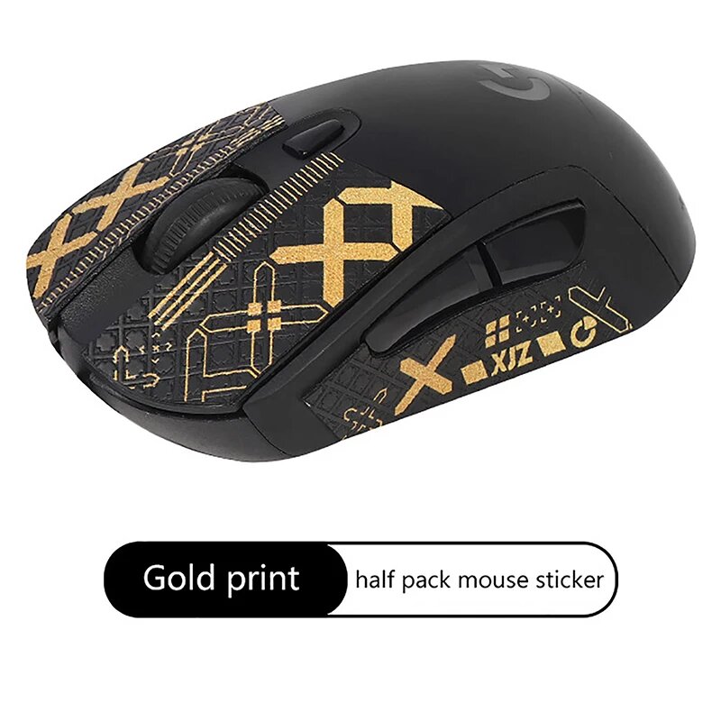 Наклейка на мышь Gold print для Logitech G403/G603/G703, 1pc