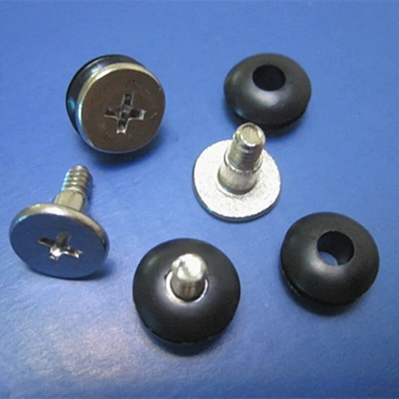 Винты для корпуса жесткого диска 3,5 дюйма, 10 наборов, противоударные винты, демпфирующее кольцо