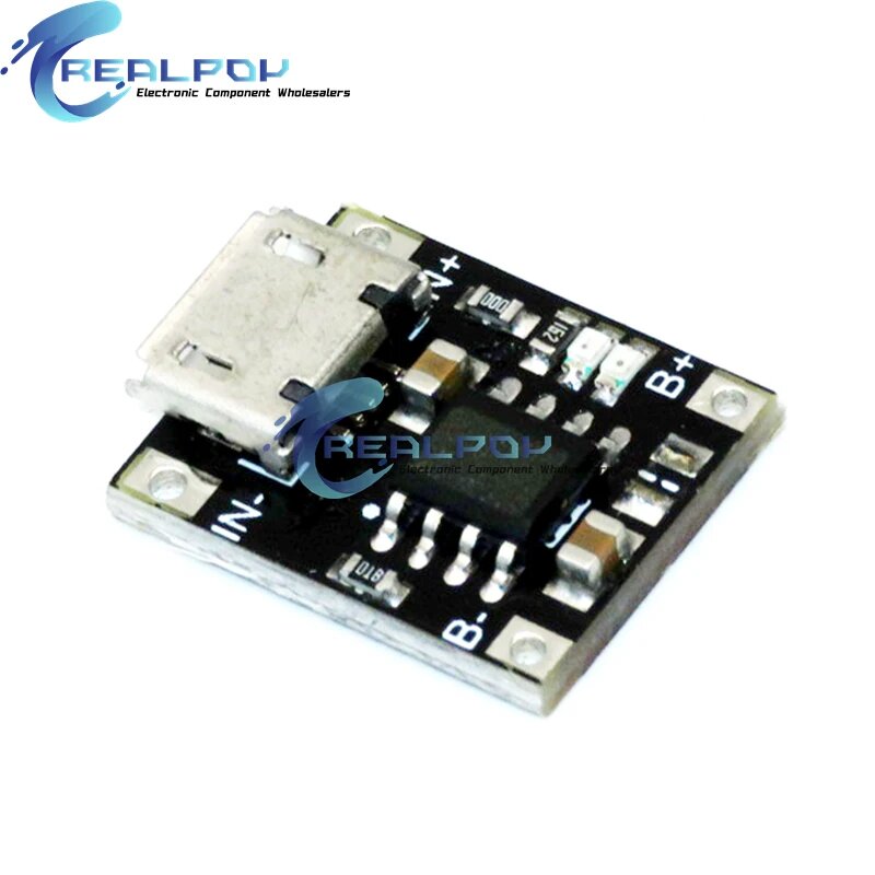 REALPOY Mini lithium battery charging module 1A 4056 — фото 1