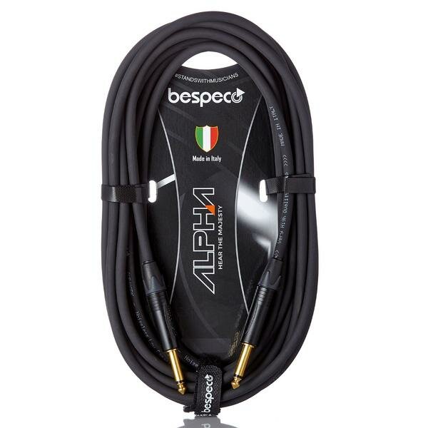 Кабель гитарный Bespeco AH450 4.5 m (прямой/прямой)