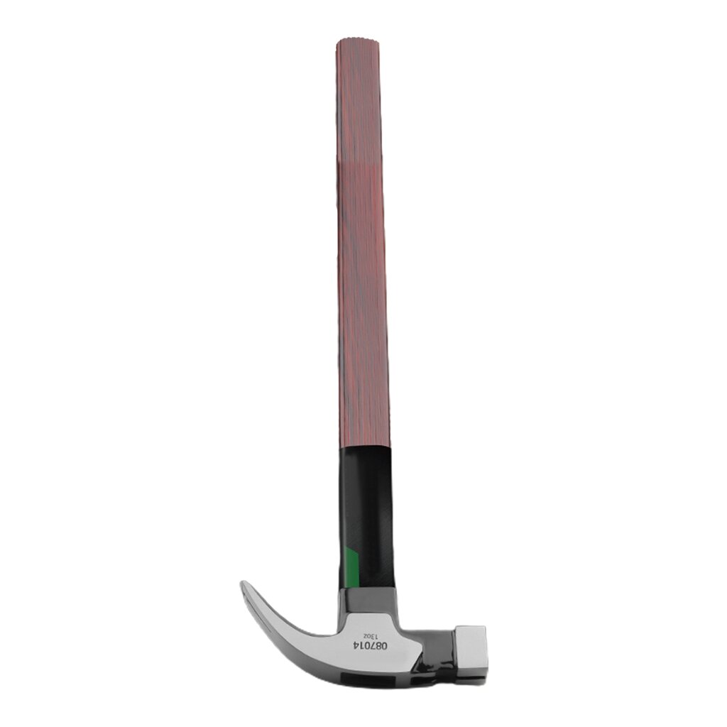 Многофункциональный нескользящий ударопрочный стальной молоток ручной инструмент магнитный молоток-гвоздодер для деревообработки автоматическое всасывание гвоздей