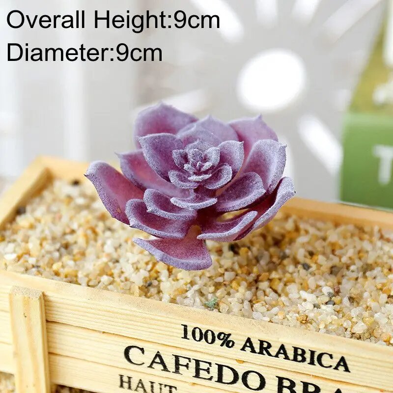 Искусственные суккуленты Wusmart BONSAI 12 см FP Xiao Shui Lian