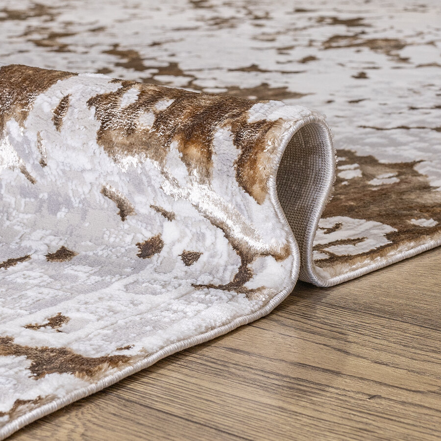 Ковер, Прямой, Бежевый, Коричневый, Серый, Современный, на пол, в гостиную, спальню, в ассортименте (280 см. на 380 см.)