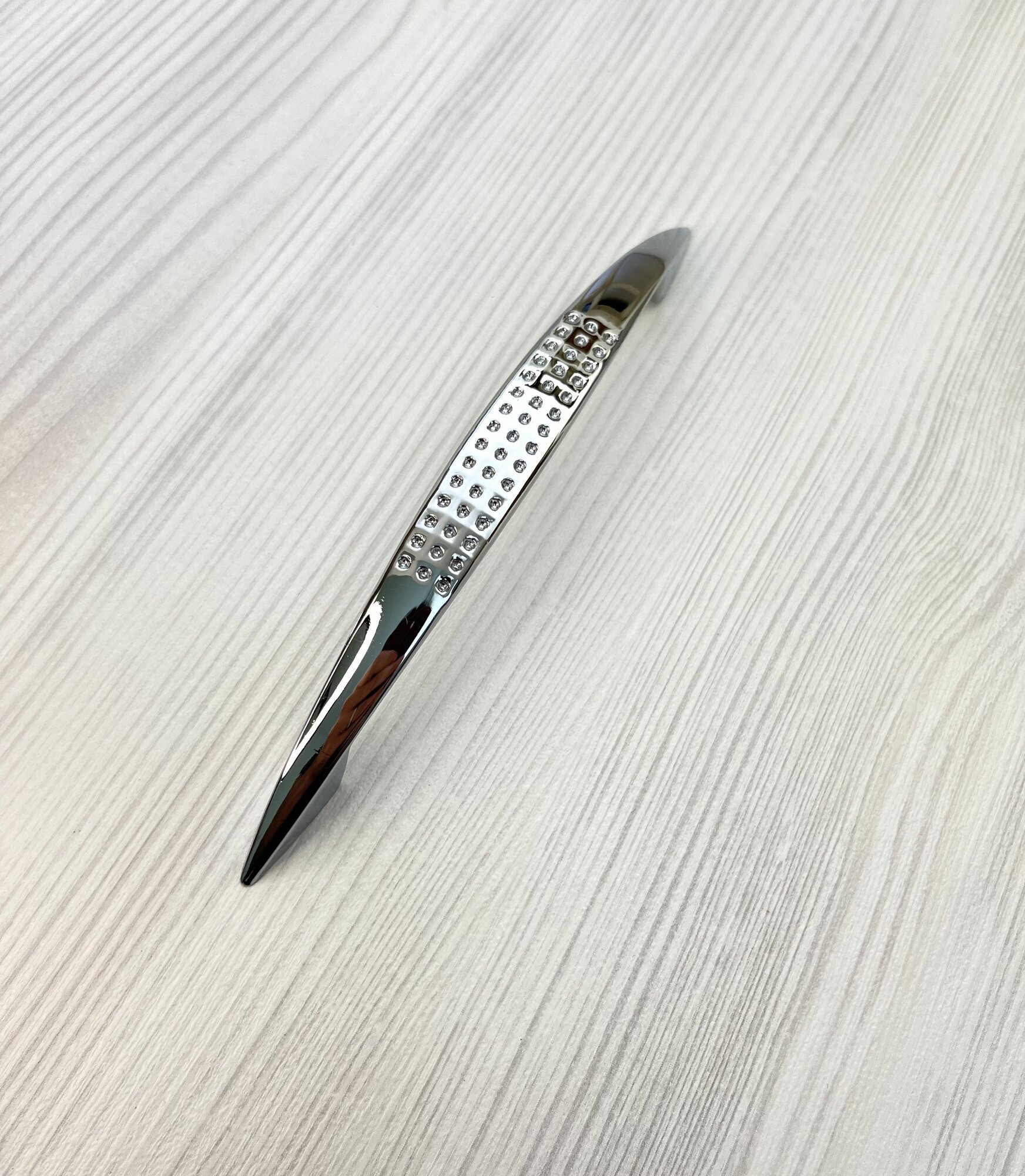 Мебельная ручка 416 хром, 128 мм, 1 шт