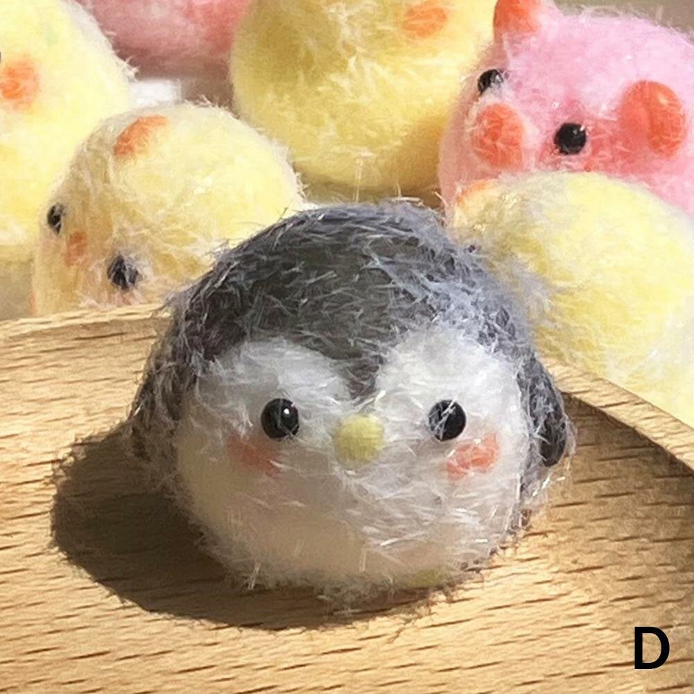 Мини-цыпленок и уточка, силиконовые антистрессовые игрушки