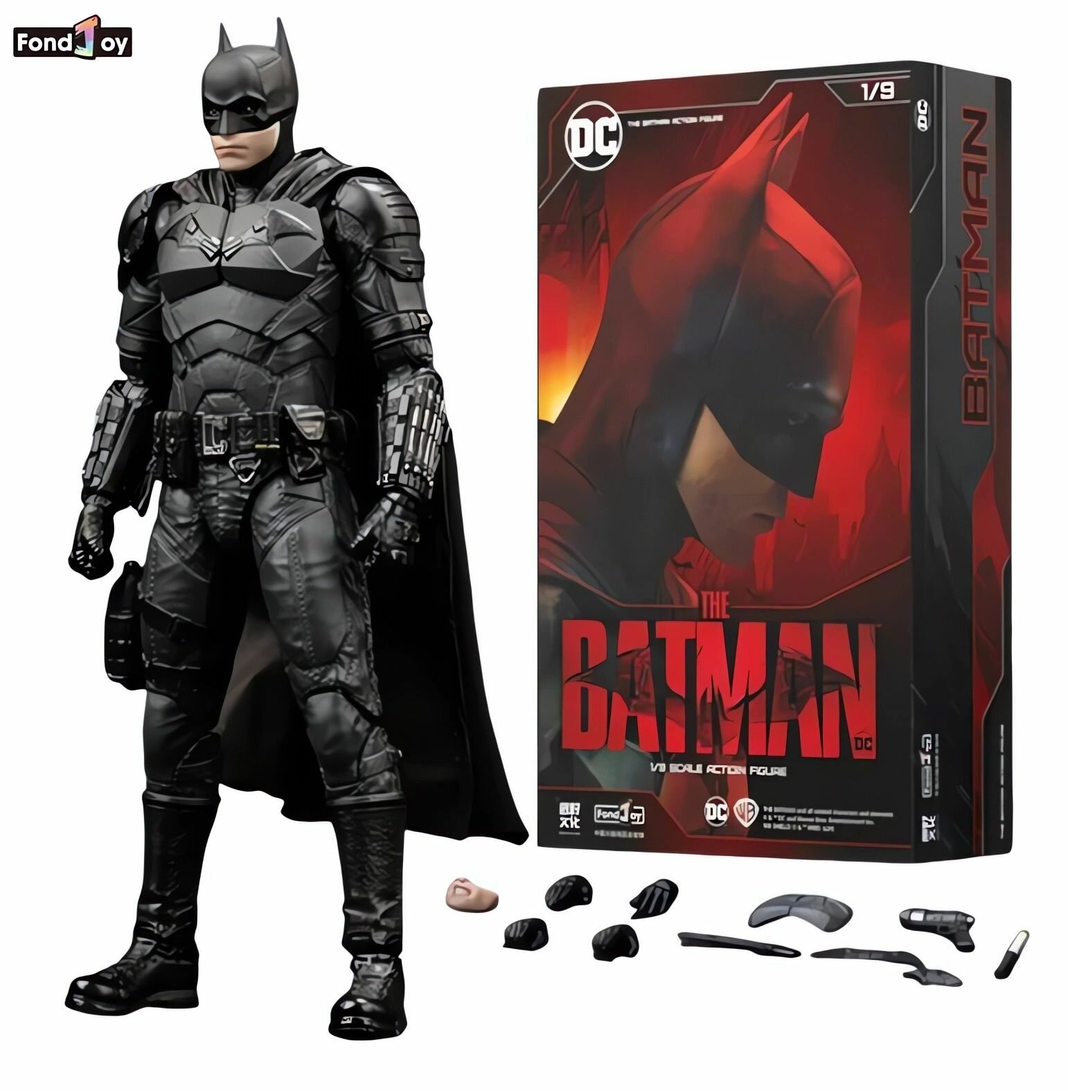 Коллекционная фигурка с аксессуарами "Бэтмен" (Batman) Роберт Паттинсон (от FondJoy)