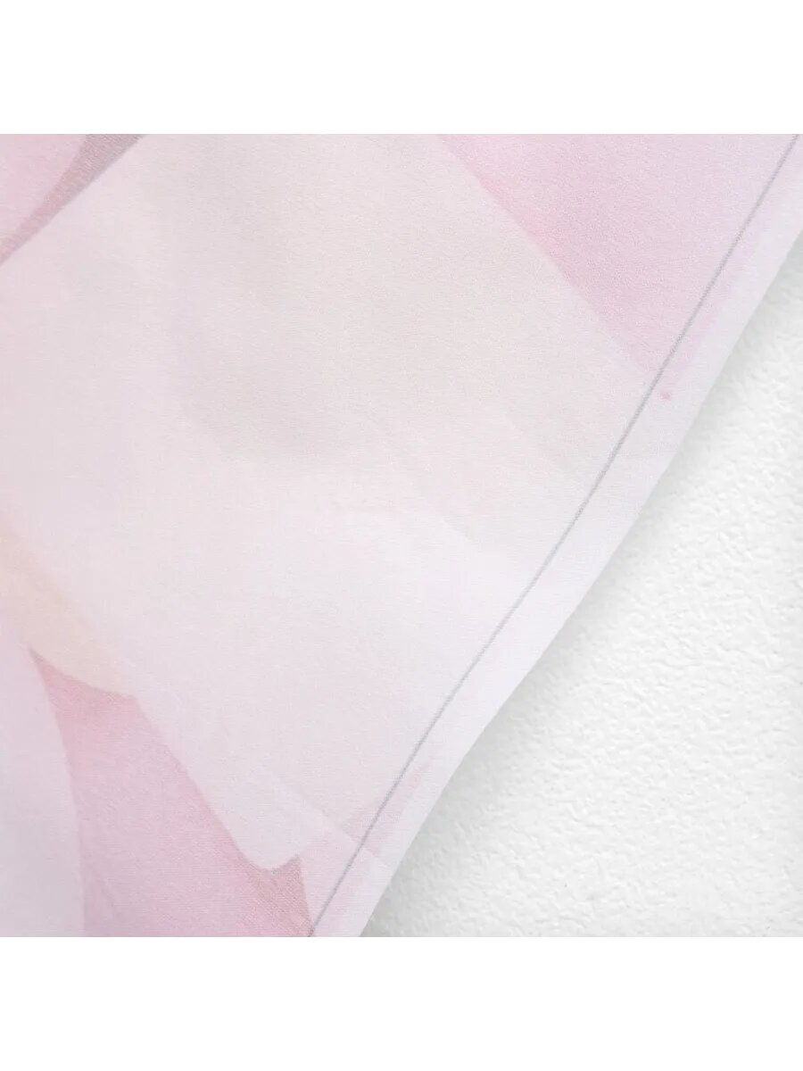 Розовый фотозонт из винила 120х80 см