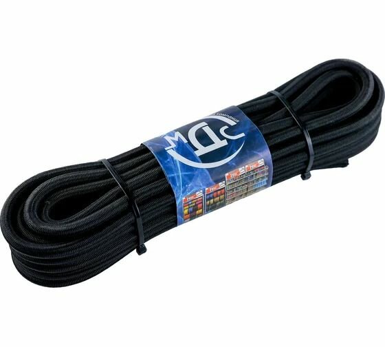 Шнур резиновый ф6мм 10м (МДС)