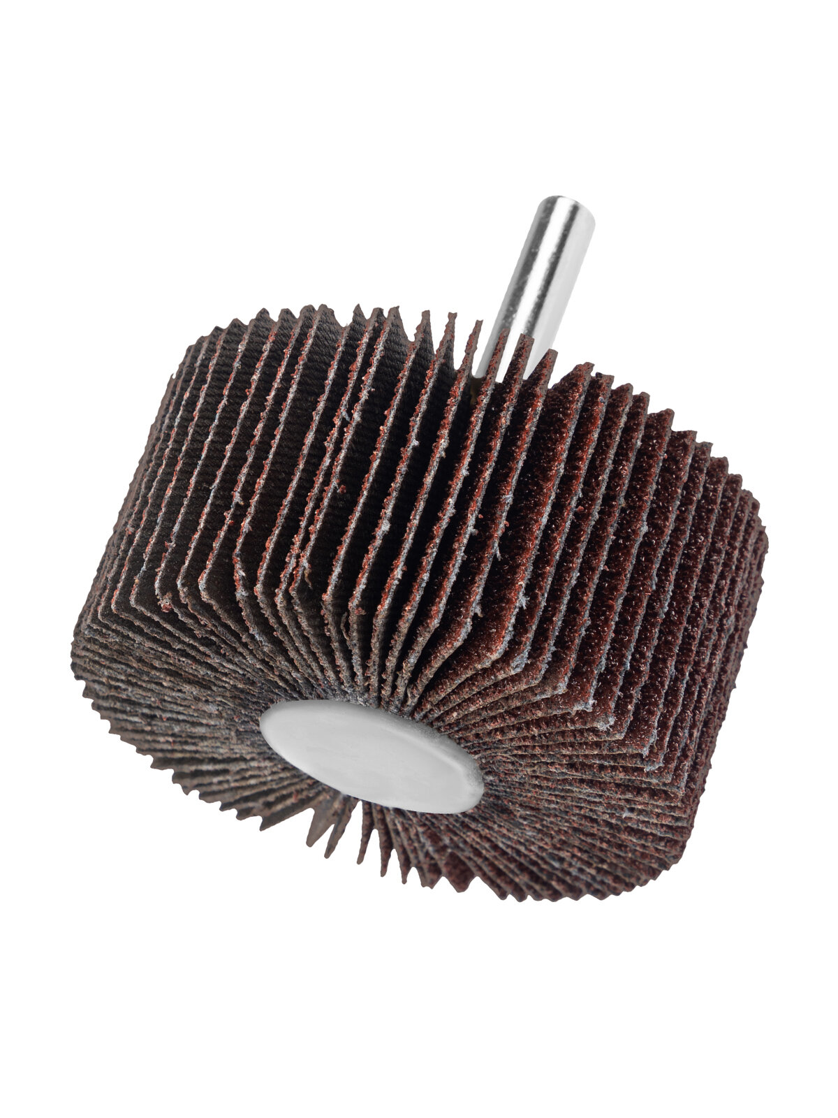 Круг лепестковый для дрели Matrix, P 60, 50 х 30 х 6 мм, абразив из оксида алюминия, лепестковый диск, 74173