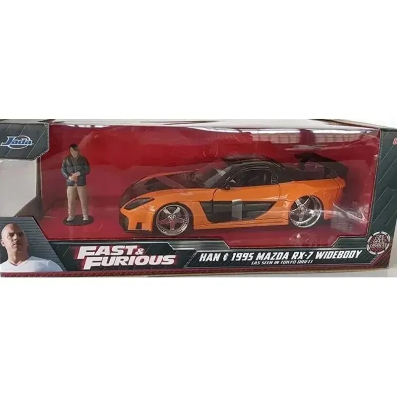 Jada 1:24 Fast and Furious 1995 Mazda RX-7, коллекции хобби, подарки на день рождения, Модель автомобиля