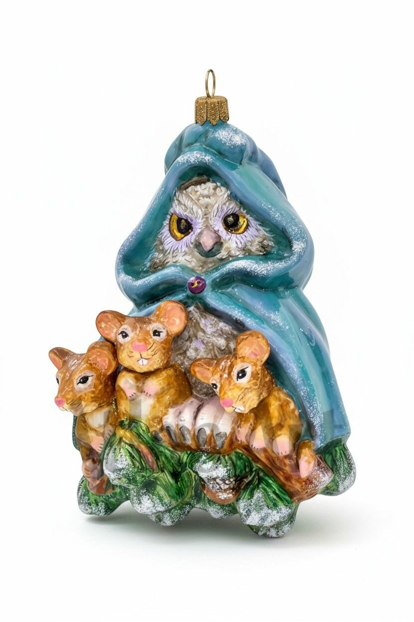 Елочная игрушка Совушка, совушка, умная головушка