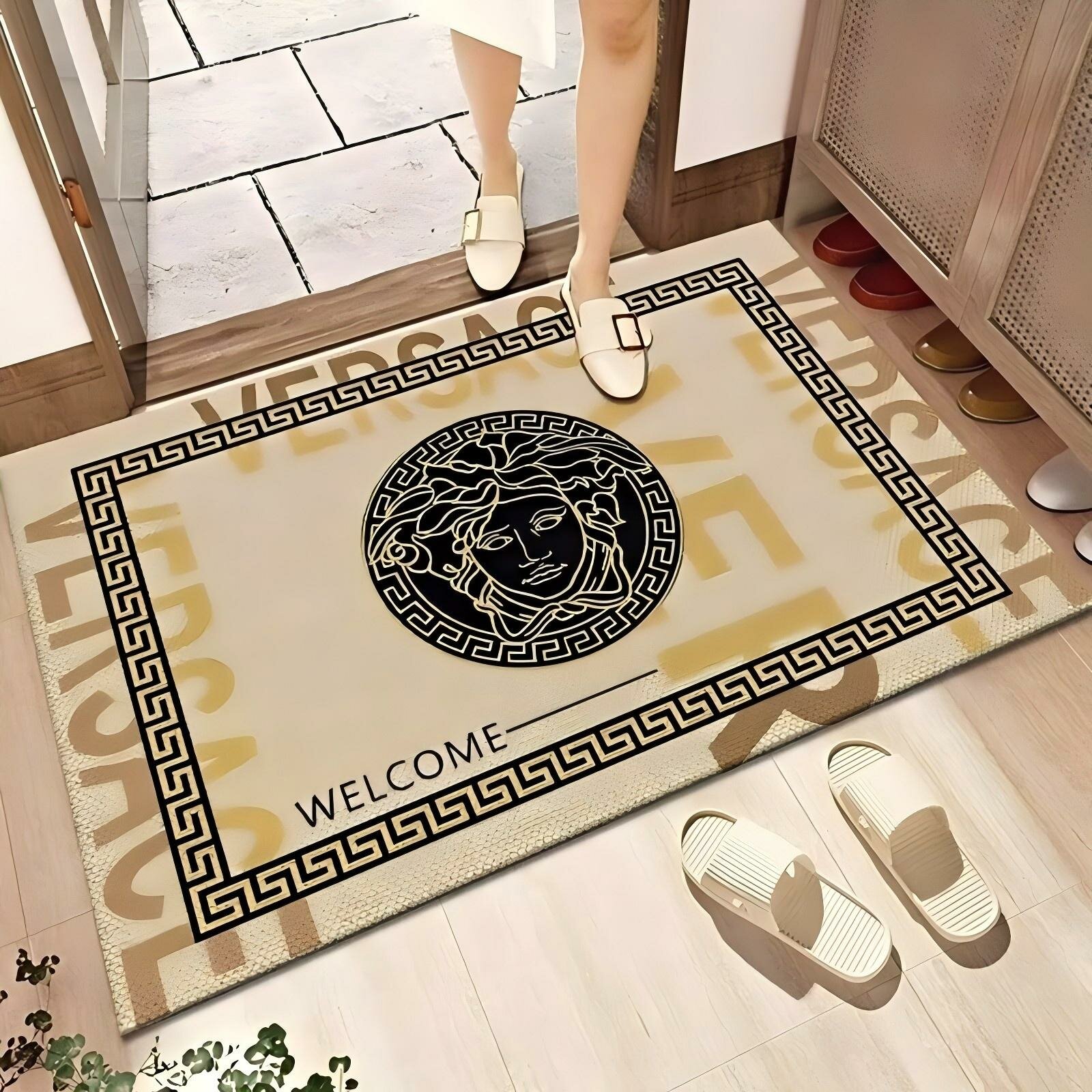 Коврик придверный, 0,4x0,6 м, нескользящий, латексная основа