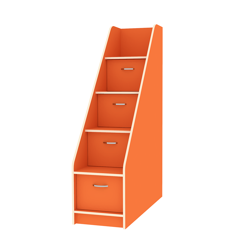 Лестница комод ФК Оранжевый