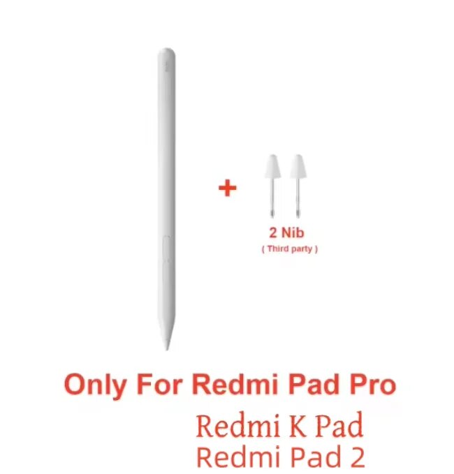 Стилус для Redmi Pad Pro/K Pad/Pad 2, белый, 2 Nib