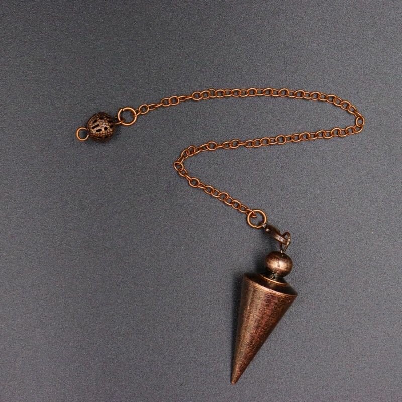 Маятник биолокационный Конус бронза / для биолокации