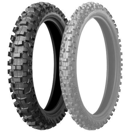 Летние мотошины Bridgestone Motocross M204 90/100 D14 49M TT Rear NHS 2024