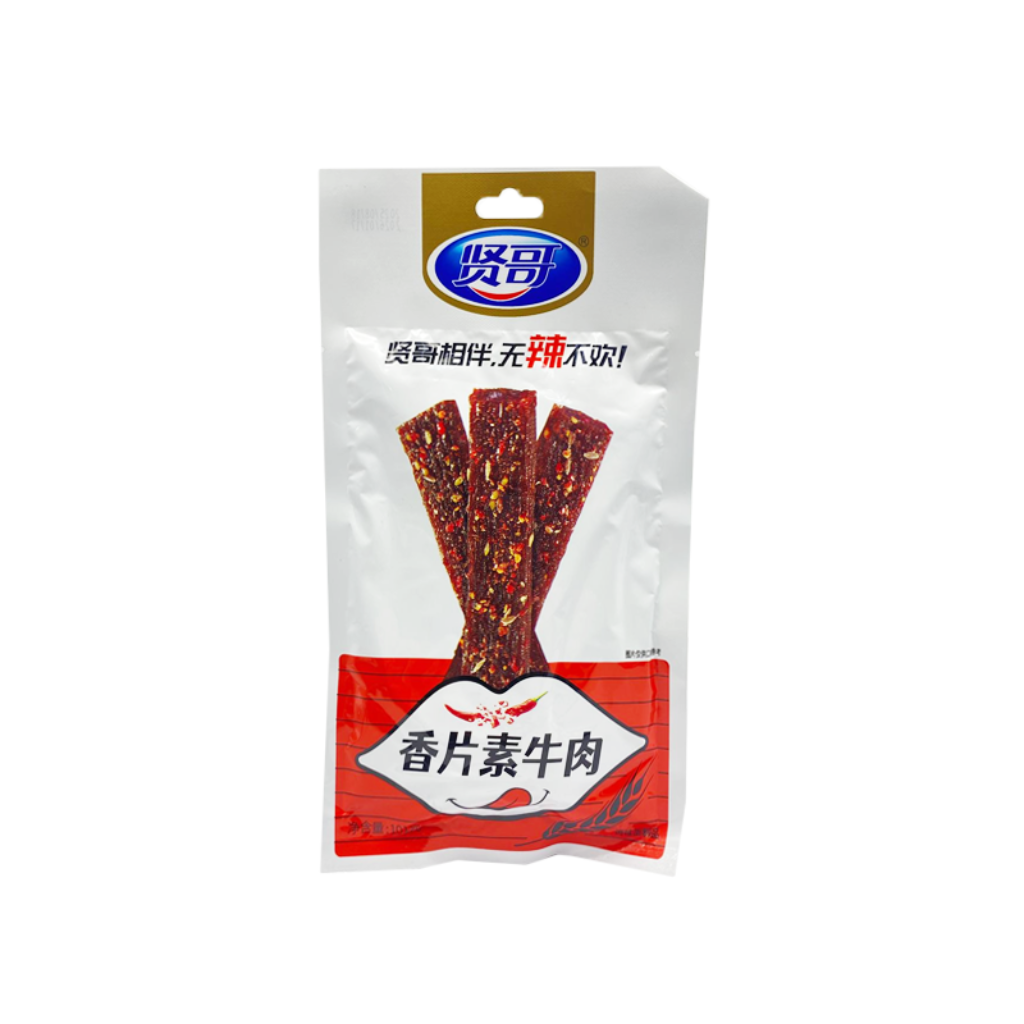 Снек Xiange пшеничный вегетарианский со вкусом говядины 101 г, Китай